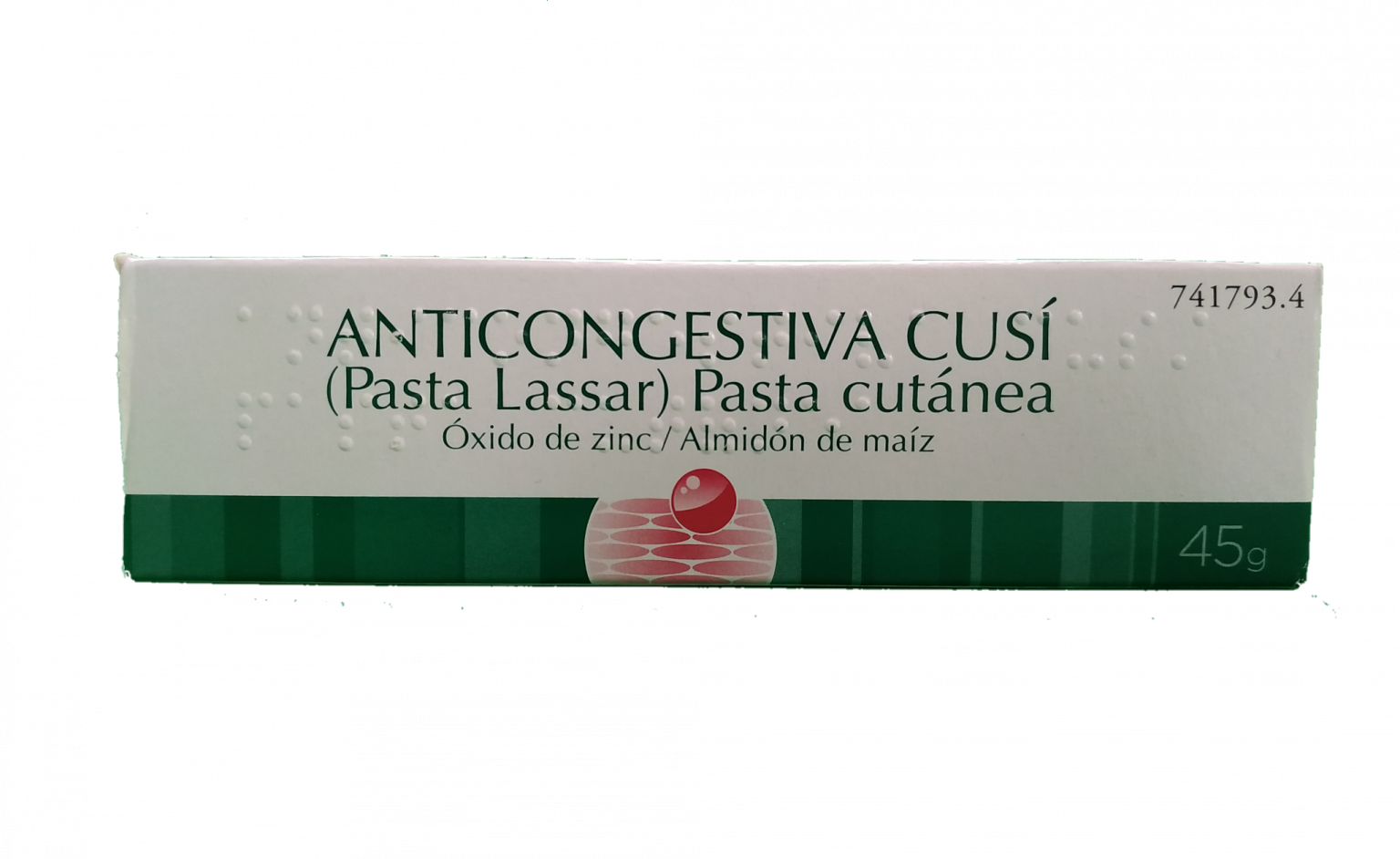 Anticongestiva Cusí (Pasta Lassar) Pasta cutánea 45 g - Mi Farmacia ...