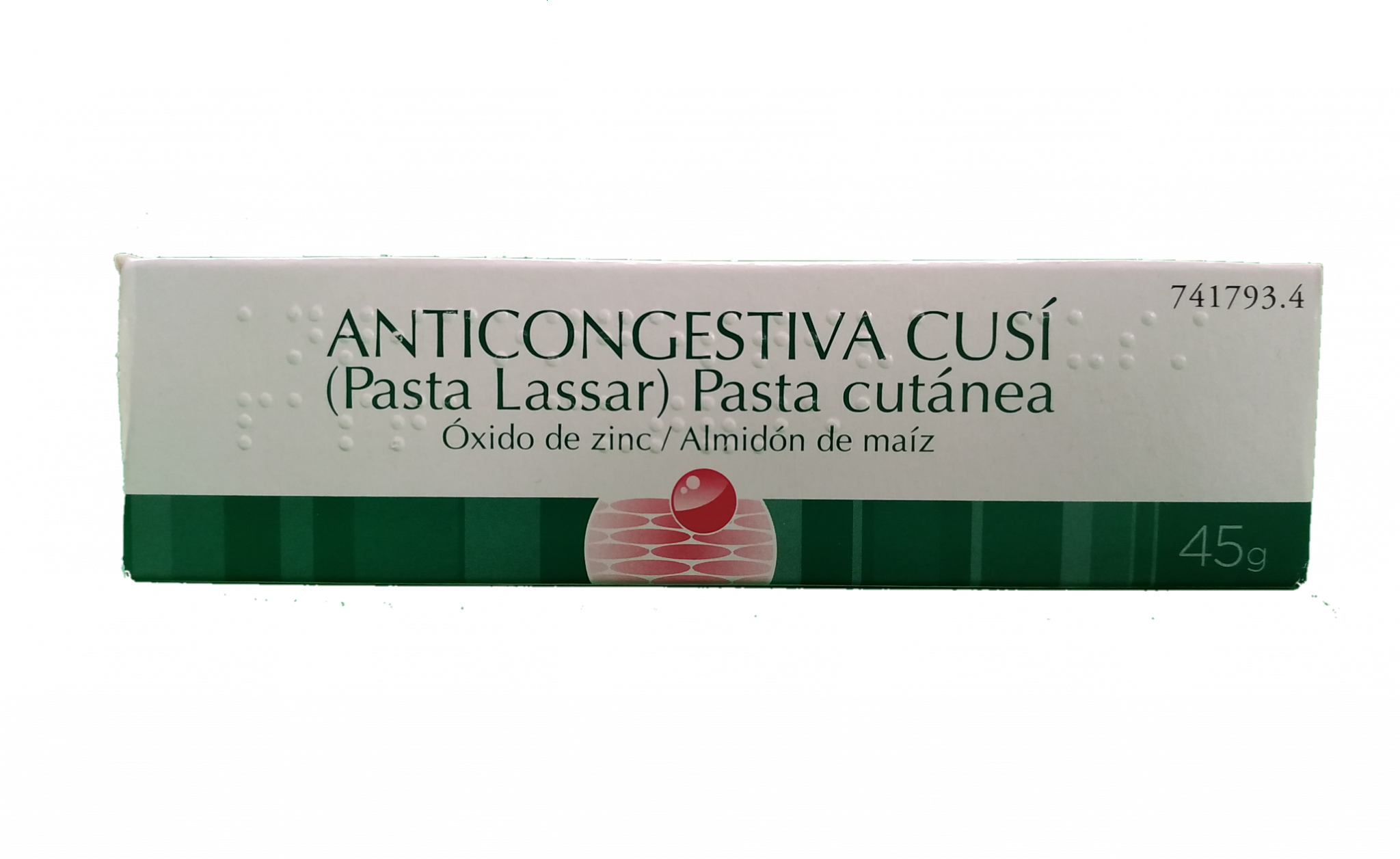 Anticongestiva Cusí (Pasta Lassar) Pasta cutánea 45 g - Mi Farmacia ...