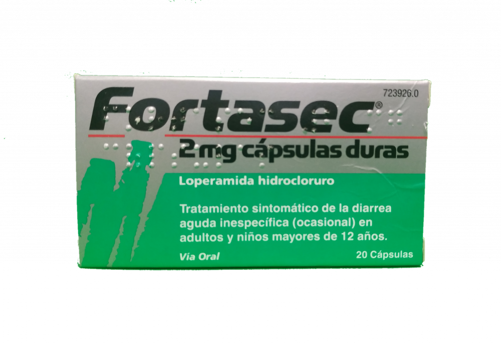 Fortasec 2 mg 20 Cápsulas duras - Mi Farmacia Preferida.